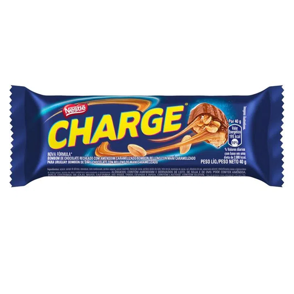 CHOCOLATE CHARGE 40Gr - Chocolate Charge 40G - NESTLE GAROTO