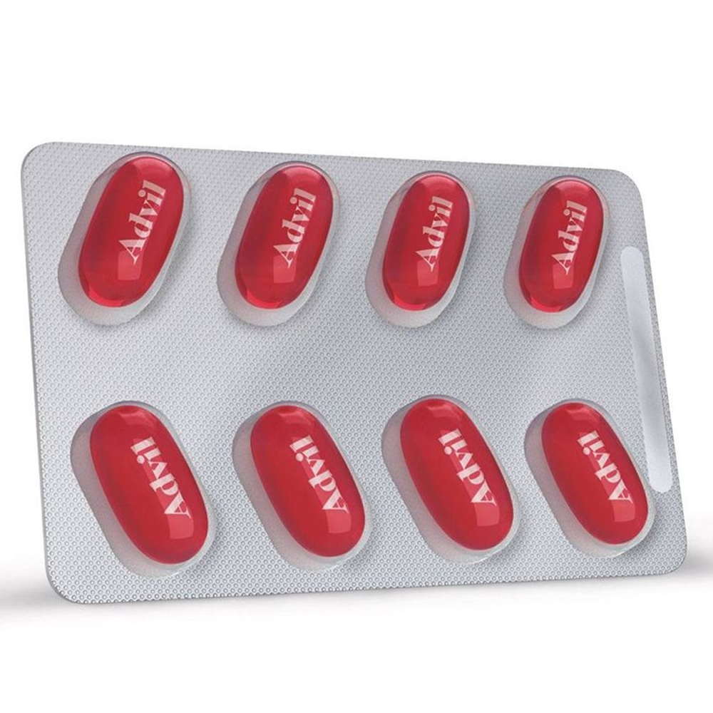 Advil 400Mg Com 8 Cápsulas GKS - Advil 400Mg Cartela Com 8 Cápsulas GKS ...