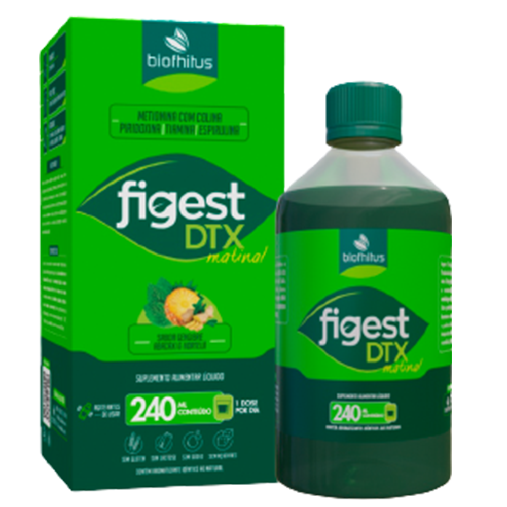 Figest DTX Matinal Com 240Ml Biofitus - Figest DTX Matinal Com 240Ml ...