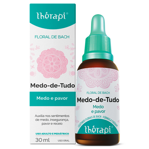 Floral Therapi Medo De Tudo Com 30Ml - Floral Therápi Medo De Tudo Com ...