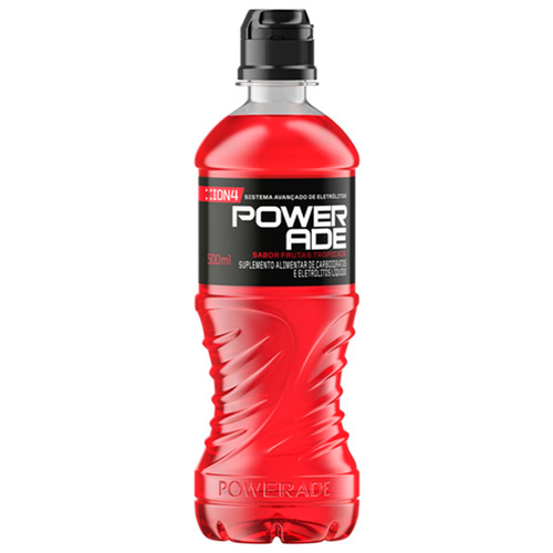 Powerade Frutas Tropicais Com 500Ml - Powerade Frutas Tropicais Com ...