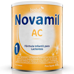 NOVAMIL AC 1 400G BIOLAB - Novamil AC 1 Com 400G Biolab - BIOLAB SANUS