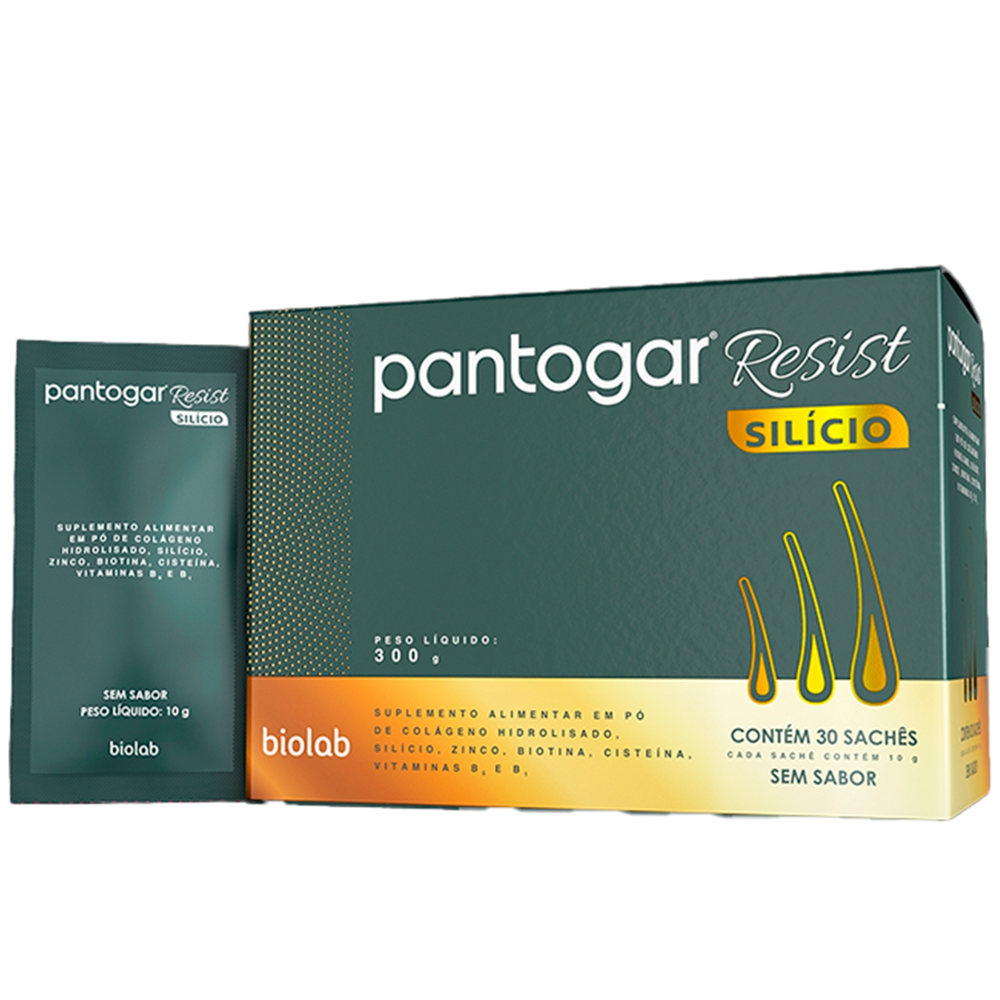 PANTOGAR SILICO C/30 SACHES BIOLAB - Pantogar Sílico Com 30 Sachês ...