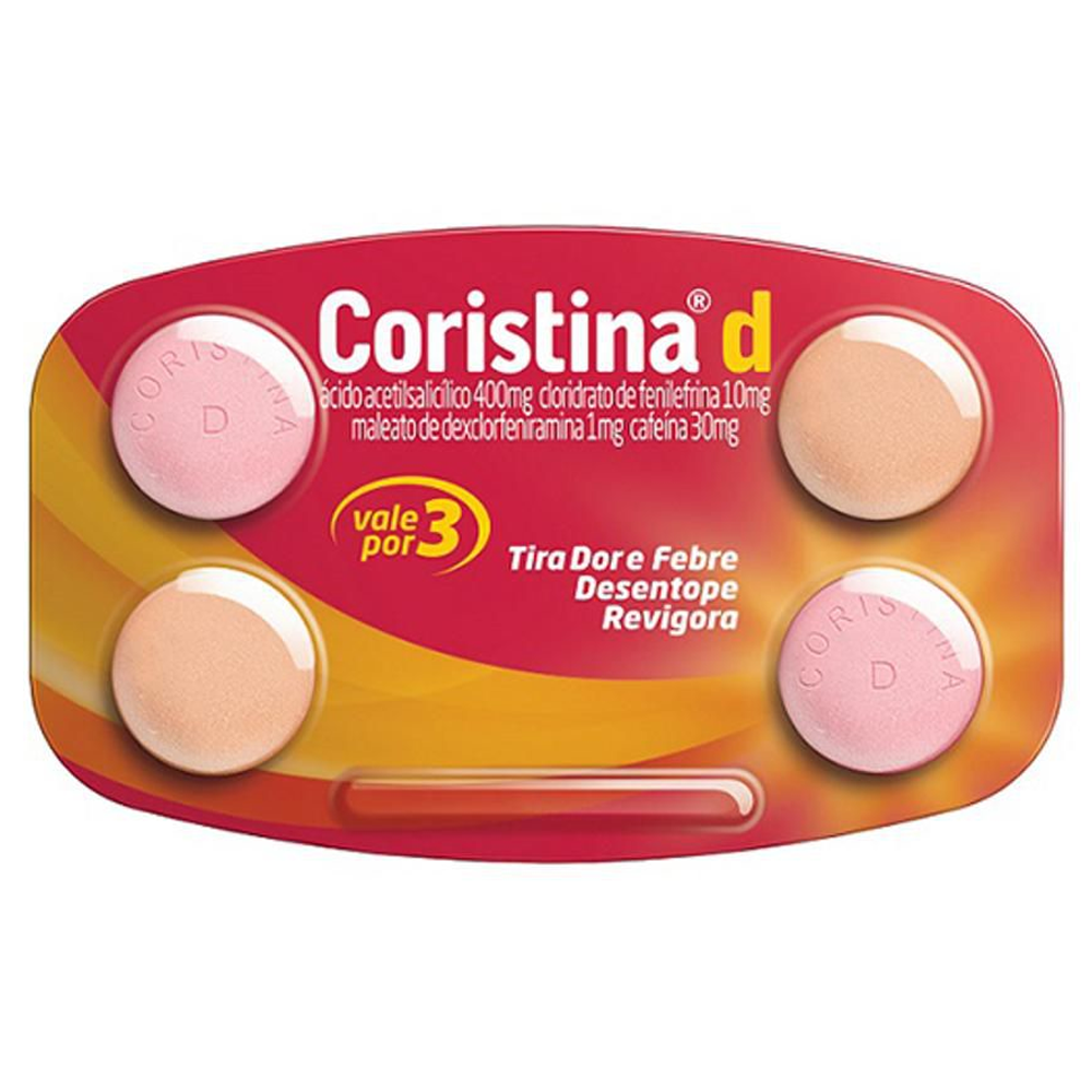 CORISTINA D PRO C/4 CPR HYPERAMARCAS - Coristina D Pro Com 4 ...