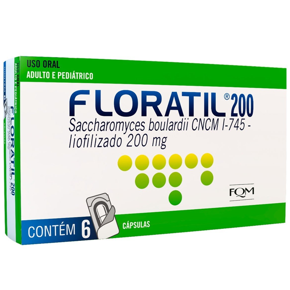FLORATIL 200MG C/6 CAPS FQM - Floratil 200Mg Com 6 Cápsulas FQM - 4.1 ...