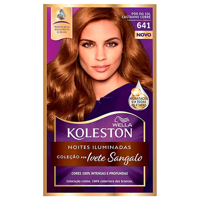 Tinta Koleston 641 Pôr Do Sol Castanho Cobre - Tintura Koleston Nº641 ...